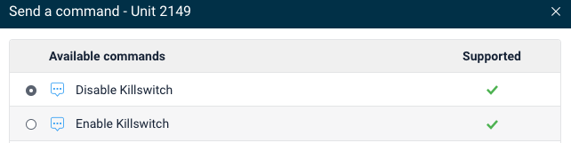 Enable Kill Switch from the Web Platform – Trackhawk GPS